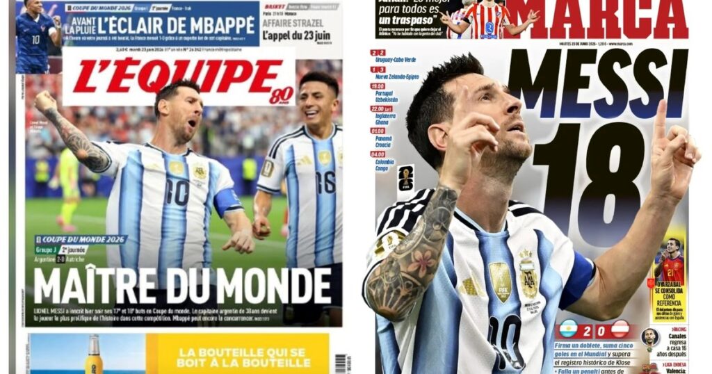 Las tapas de Messi por el mundo - Fuego 24